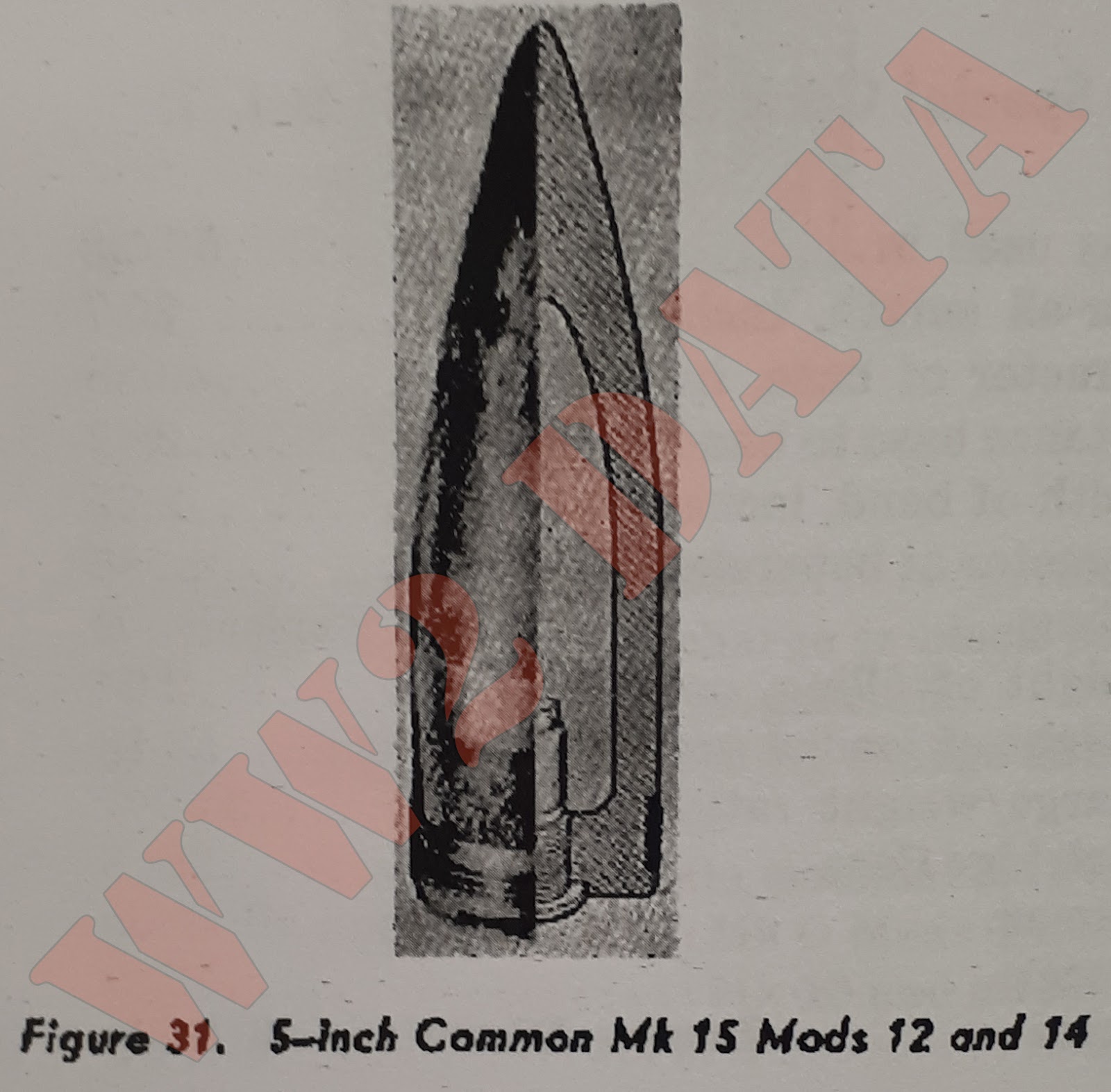 WW2 Equipment Data: American Projectiles and Explosives - 5-inch ...