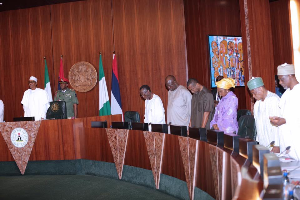 Photos from the Federal Executive Council meeting