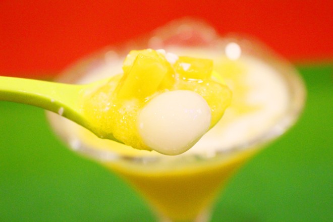 Kem xoài với macca | Hạt macca