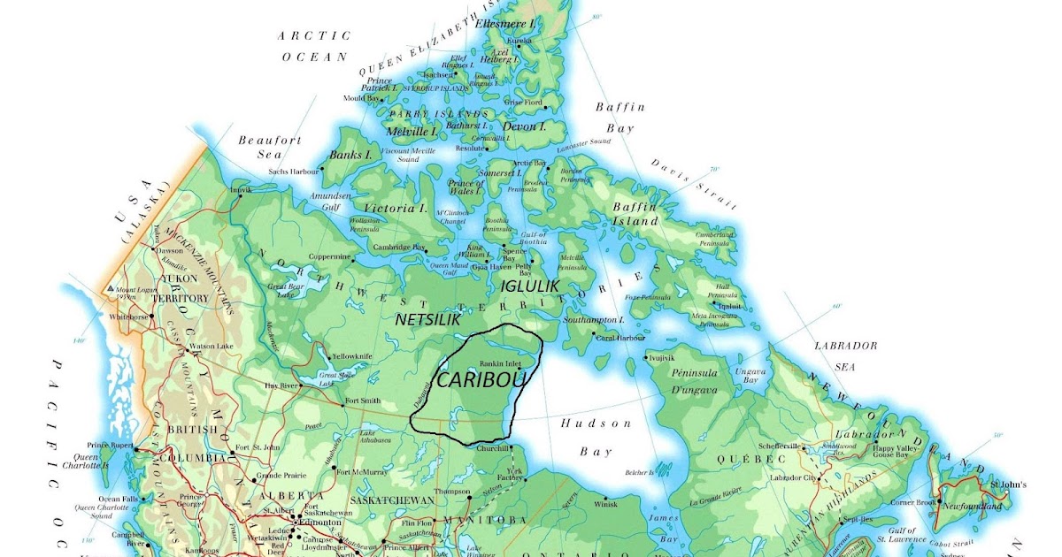 Pueblos en el hielo: CARIBOU INUIT (Kivallirmiut)