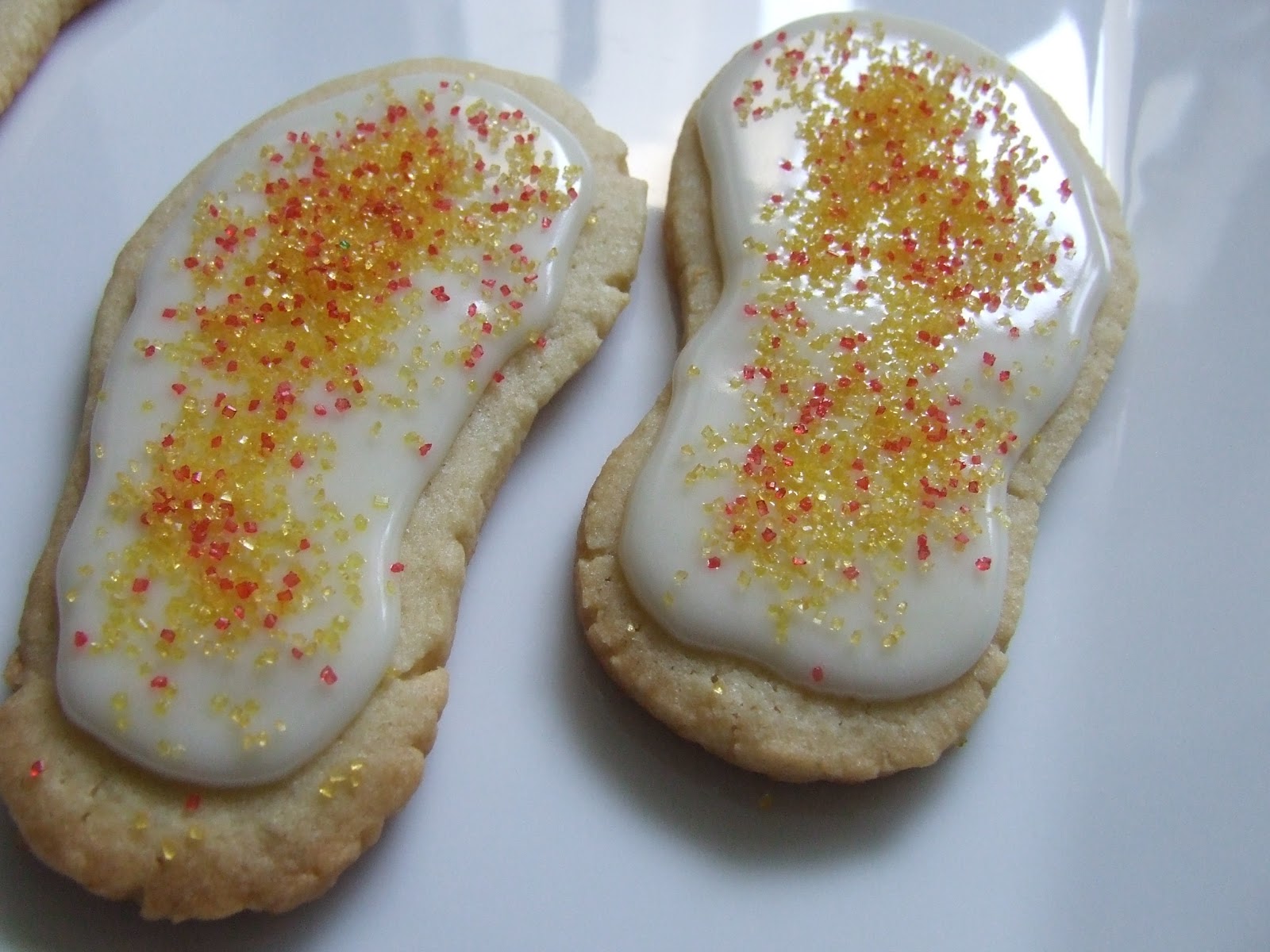 Catholic Cuisine: Footprint Cookies on St. Stephen's Day