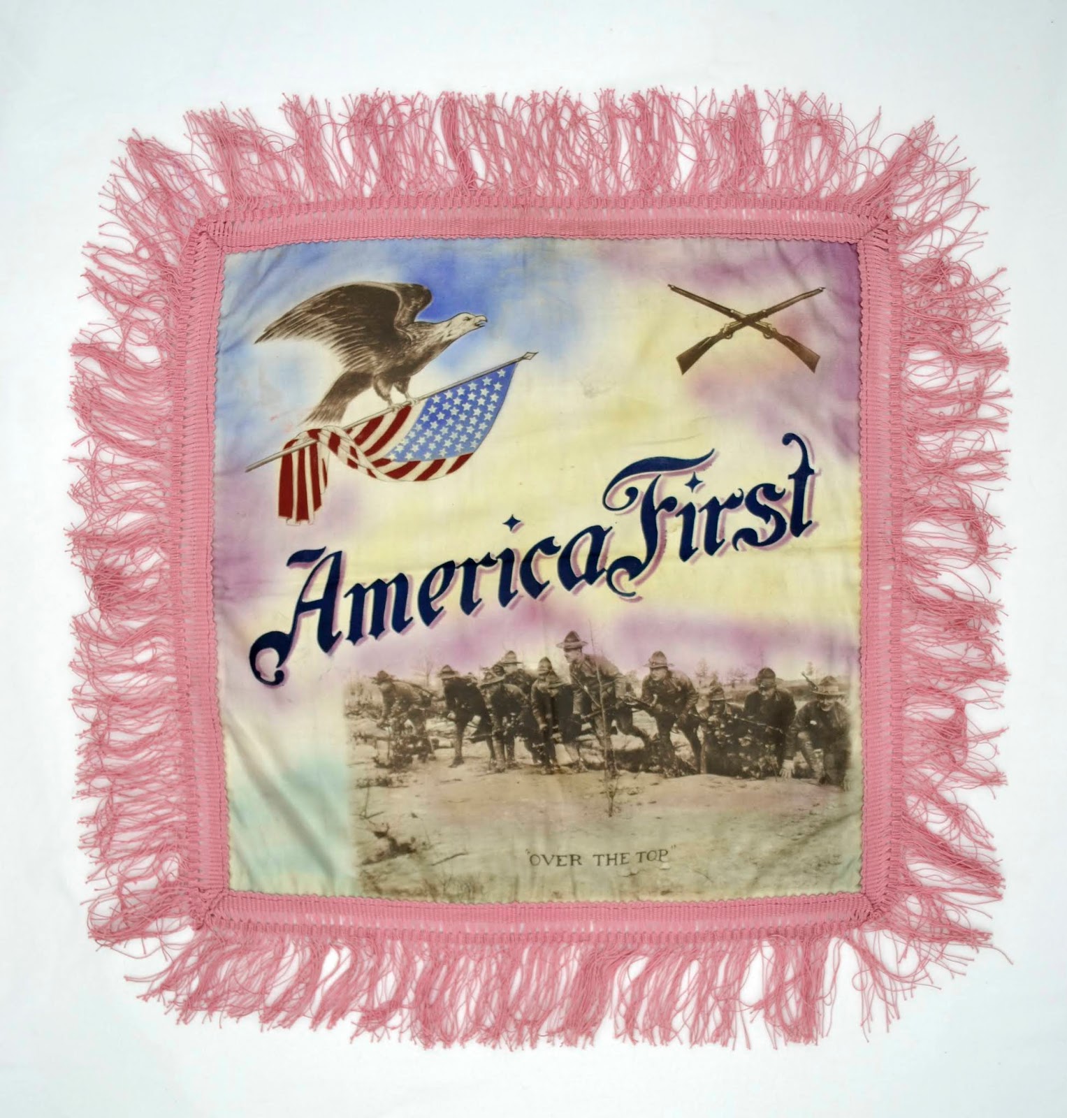 Quilts and Musings: "America First" slogan