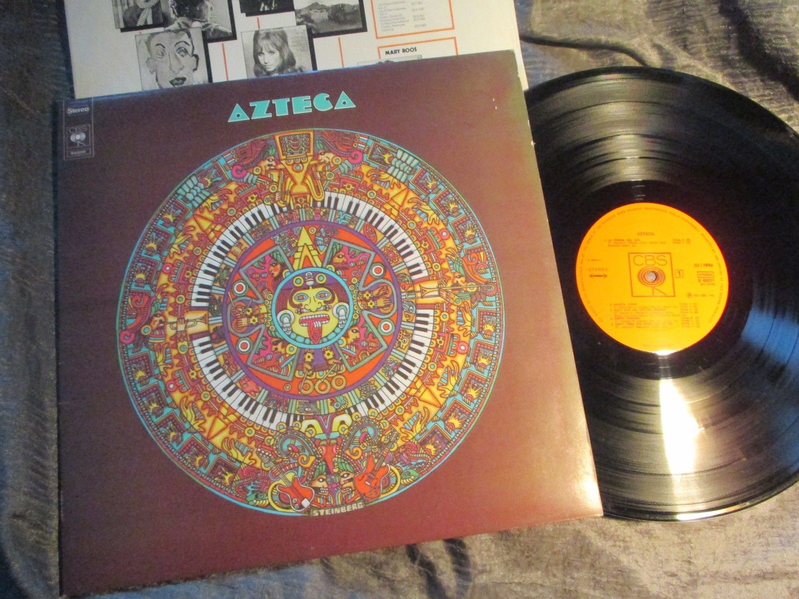 johnkatsmc5: Azteca “Azteca” 1972 first lp one of the best albums of ...