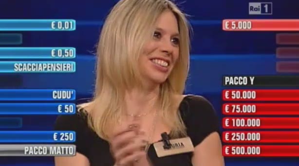 Affari Tuoi Sott'olio: La bellissima Anna Bevilacqua, nostra signora ...