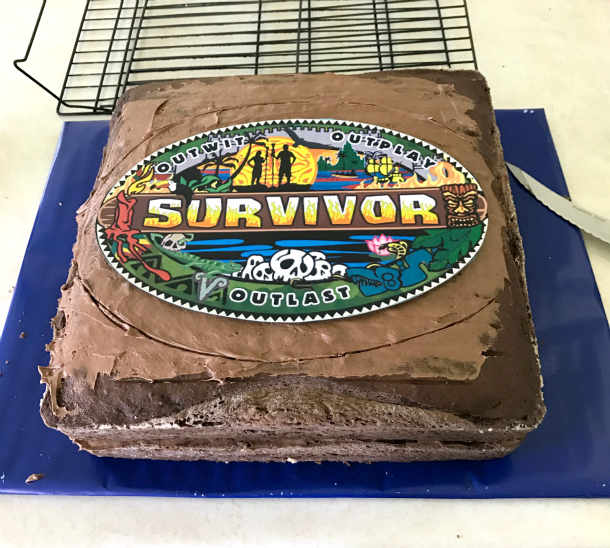 DIY Survivor Birthday Cake!