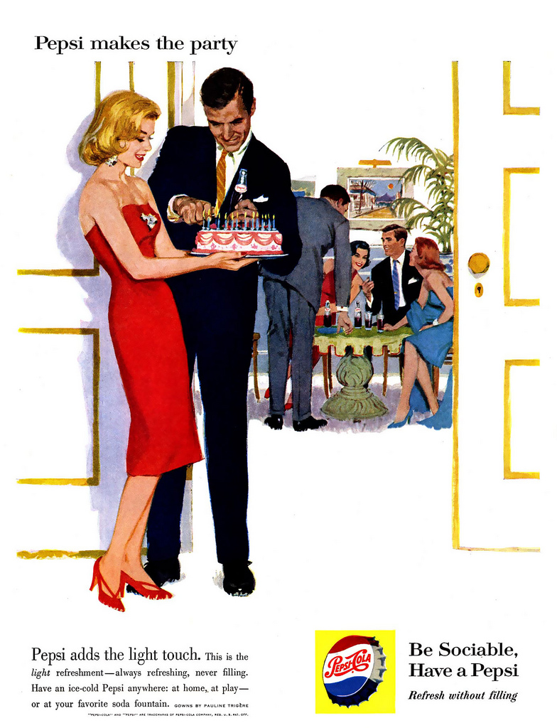 Pepsi Advertising Campaigns of the 1950s ~ Vintage Everyday