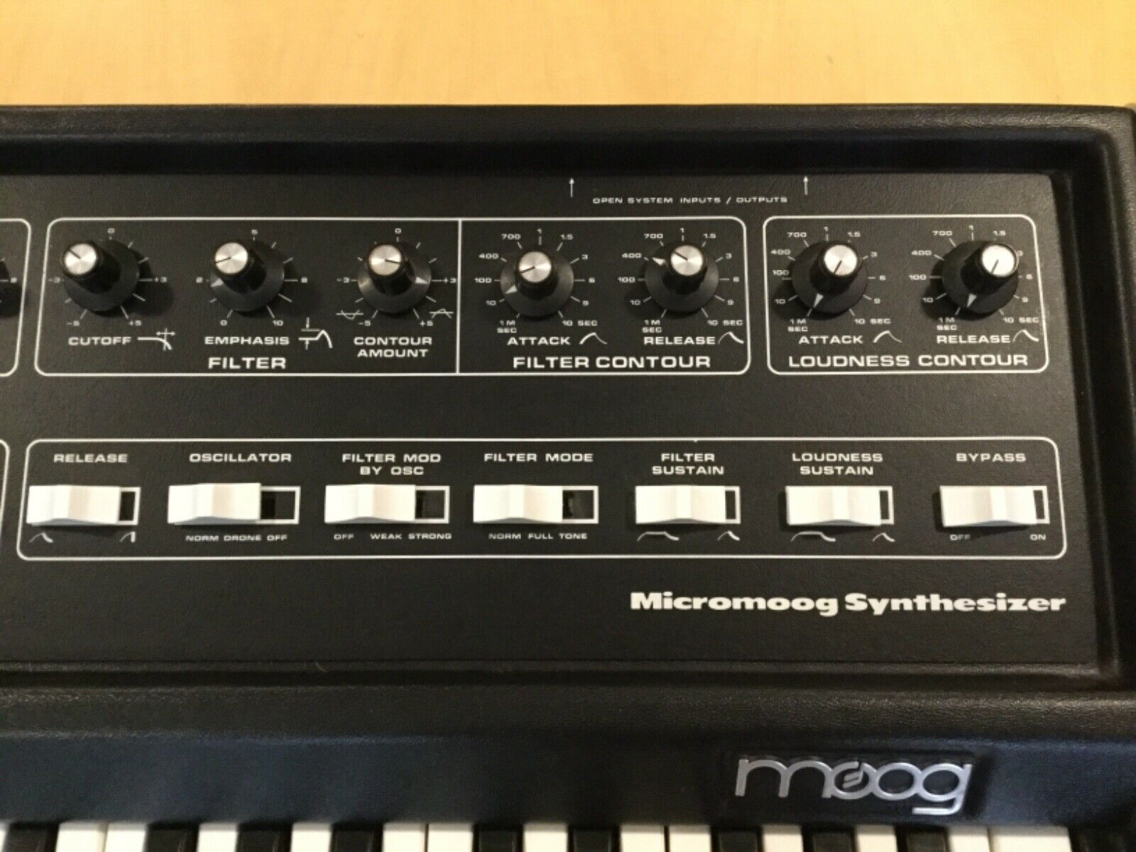MATRIXSYNTH: Moog Micromoog Vintage Analog Mono Synthesizer
