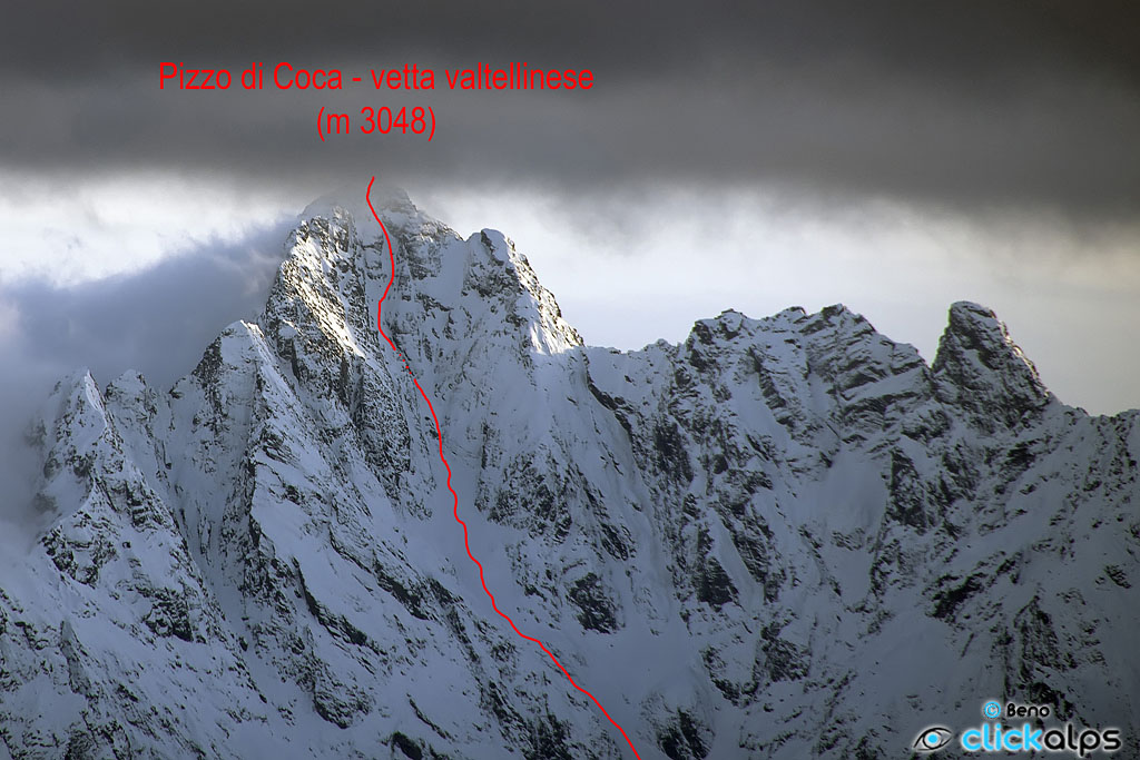 Le Montagne Divertenti - diario di viaggio: Pizzo di Coca (m 3050 ...