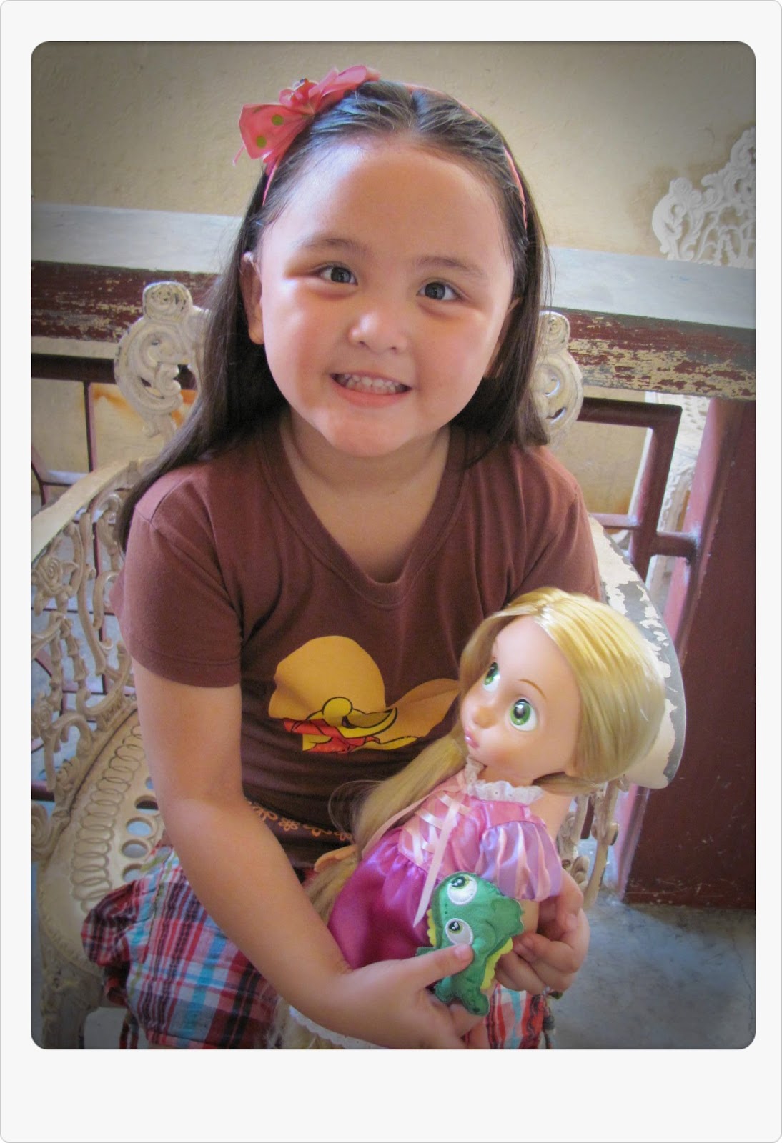 Liz loves Lexi and Arkin: Lexi and her Toddler Rapunzel Doll
