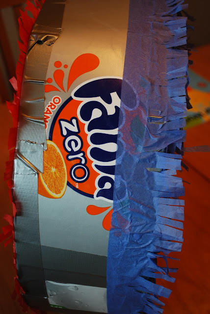 Sunshine and a Summer Breeze: DIY Captain America Shield Pinata