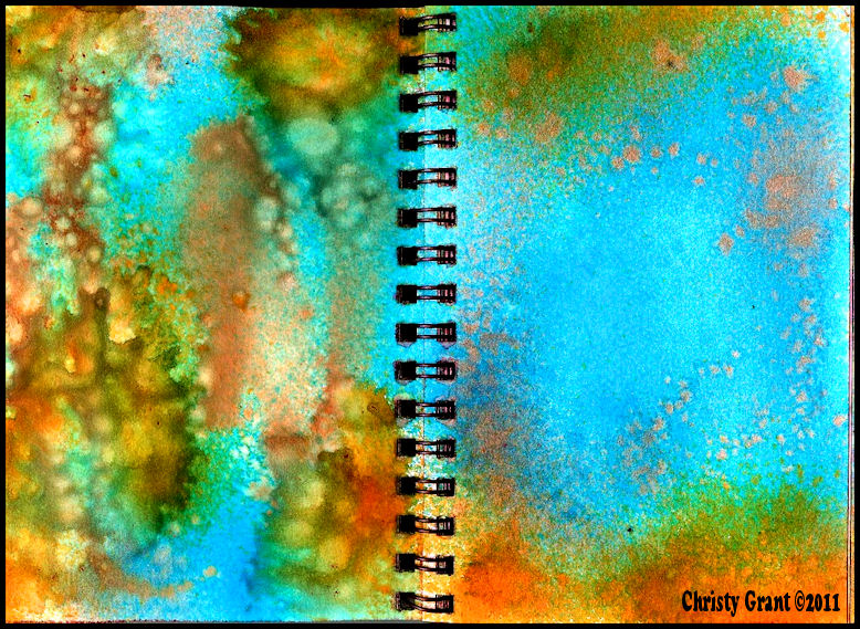Aileen's Musings: Christy's Color Mists Background Pages
