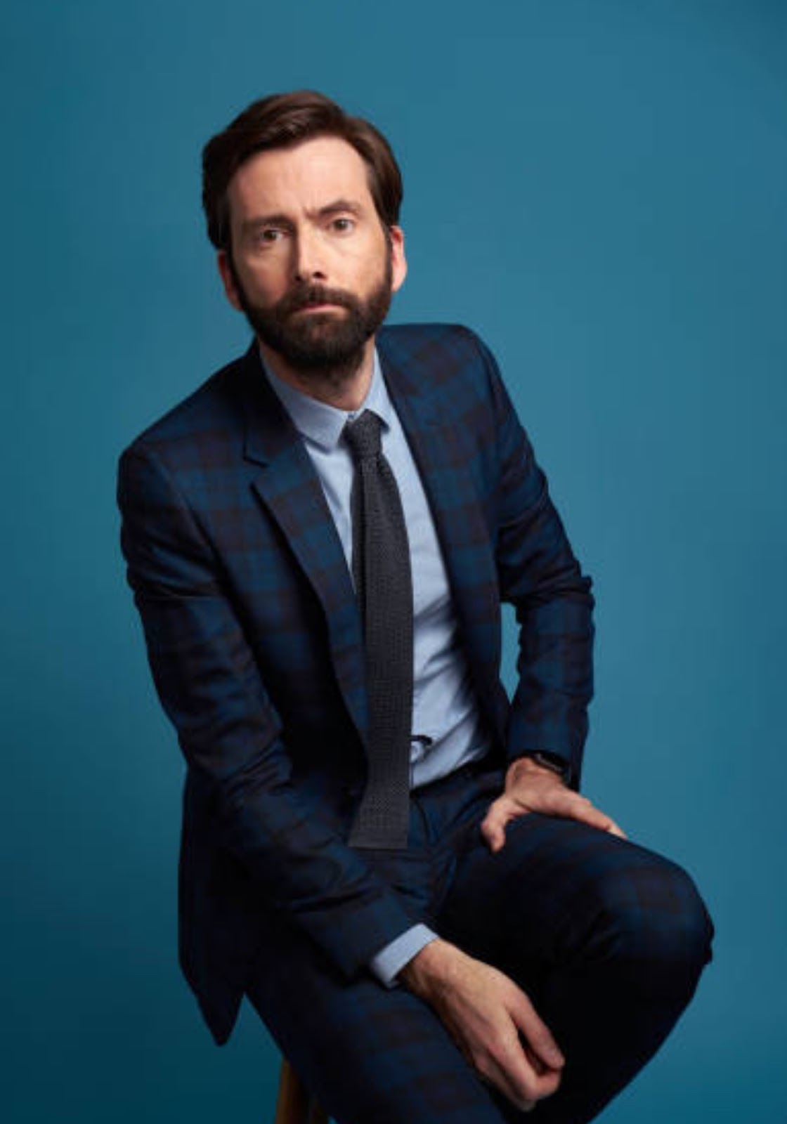 PHOTOS: David Tennant Attends Good Omens TCA Panel
