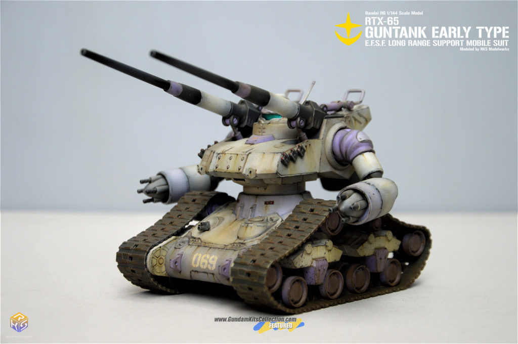 Painted Build: HG 1/144 Guntank Early Type