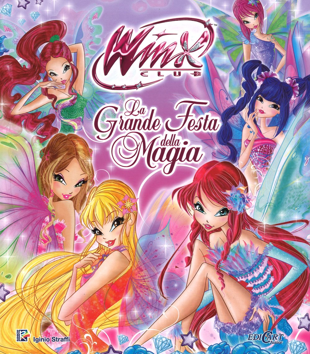 ¡Ya a la venta libro Winx Club Mythix "La Grande Festa della Magia ...