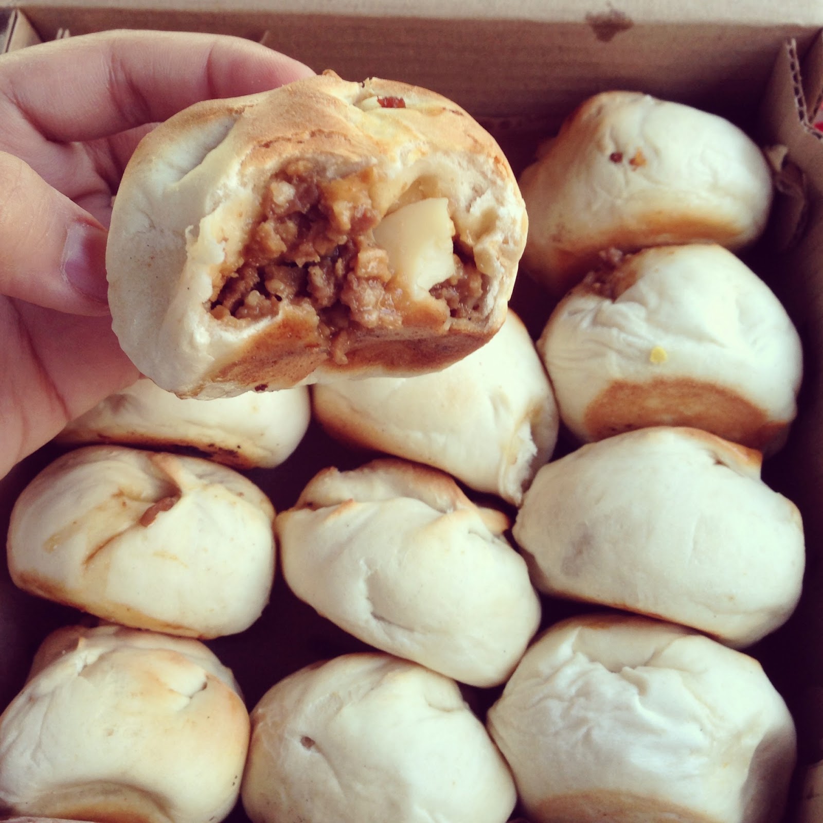 tetadventurer: One of a kind Toasted Siopao! :)