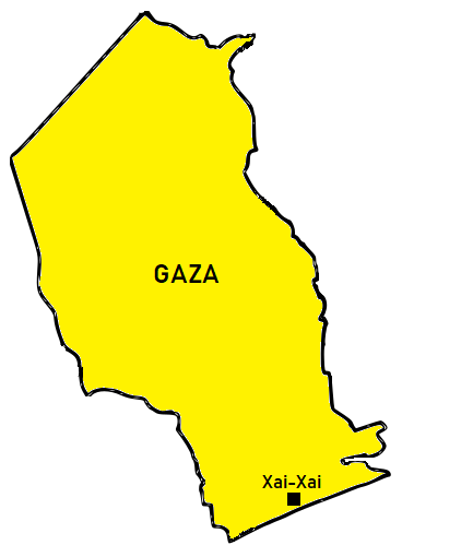 Blog de Geografia: Mapa de Gaza (província), Moçambique