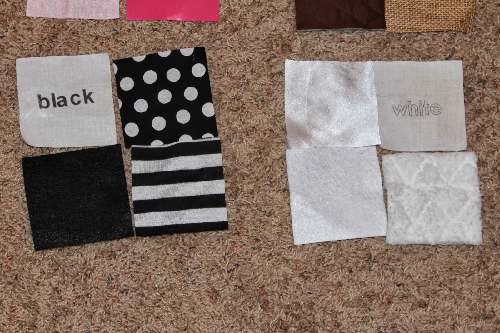 Lyndi's Projects: Color/Texture Book for Baby