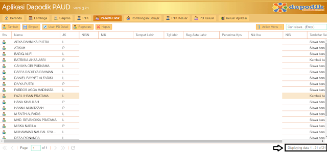 Cara Print Out Tampilan Halaman Peserta Didik di Dapodik - Biologizone