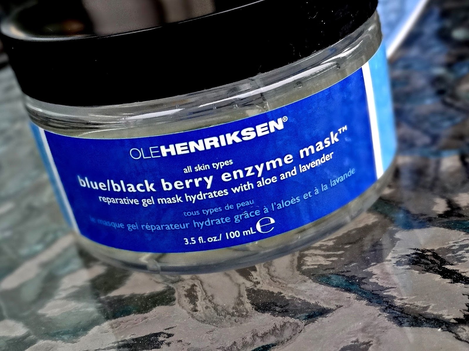 Makeup, Beauty and More: Ole Henriksen Blue/Black Berry Enzyme Mask