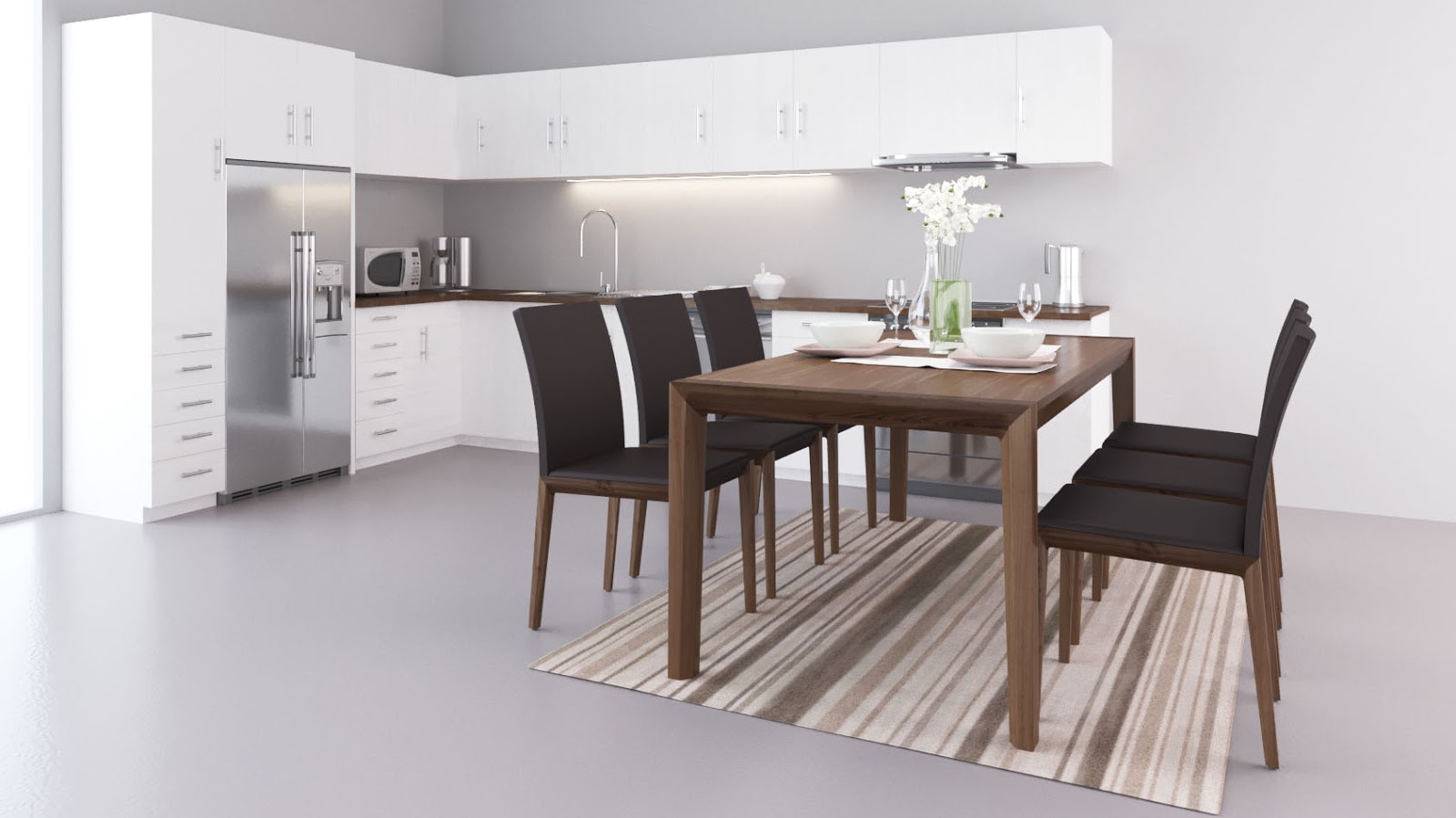 templates 3D: Kitchen & Dining