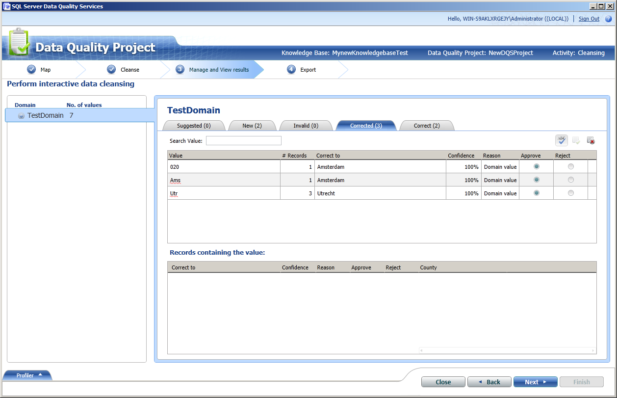 BI Future Blog: Data Quality Services (DQS) in SQL Server 2012 (Denali) RC0