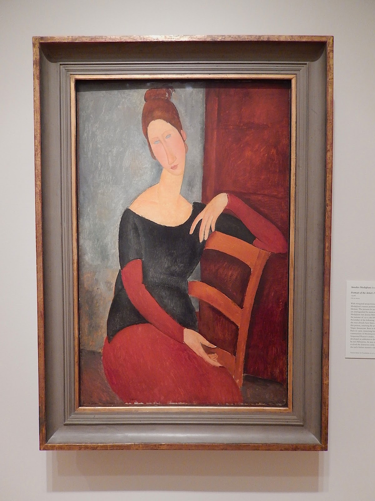 Art Contrarian: Modigliani's Wife at the Norton Simon