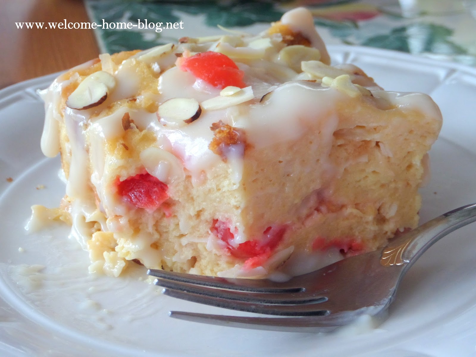 Welcome Home Blog: Pina Colada Bread Pudding