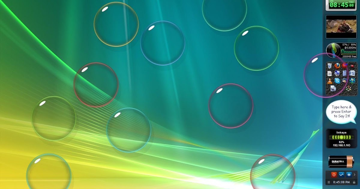 Bubbles Screensaver - SENDAISOFT