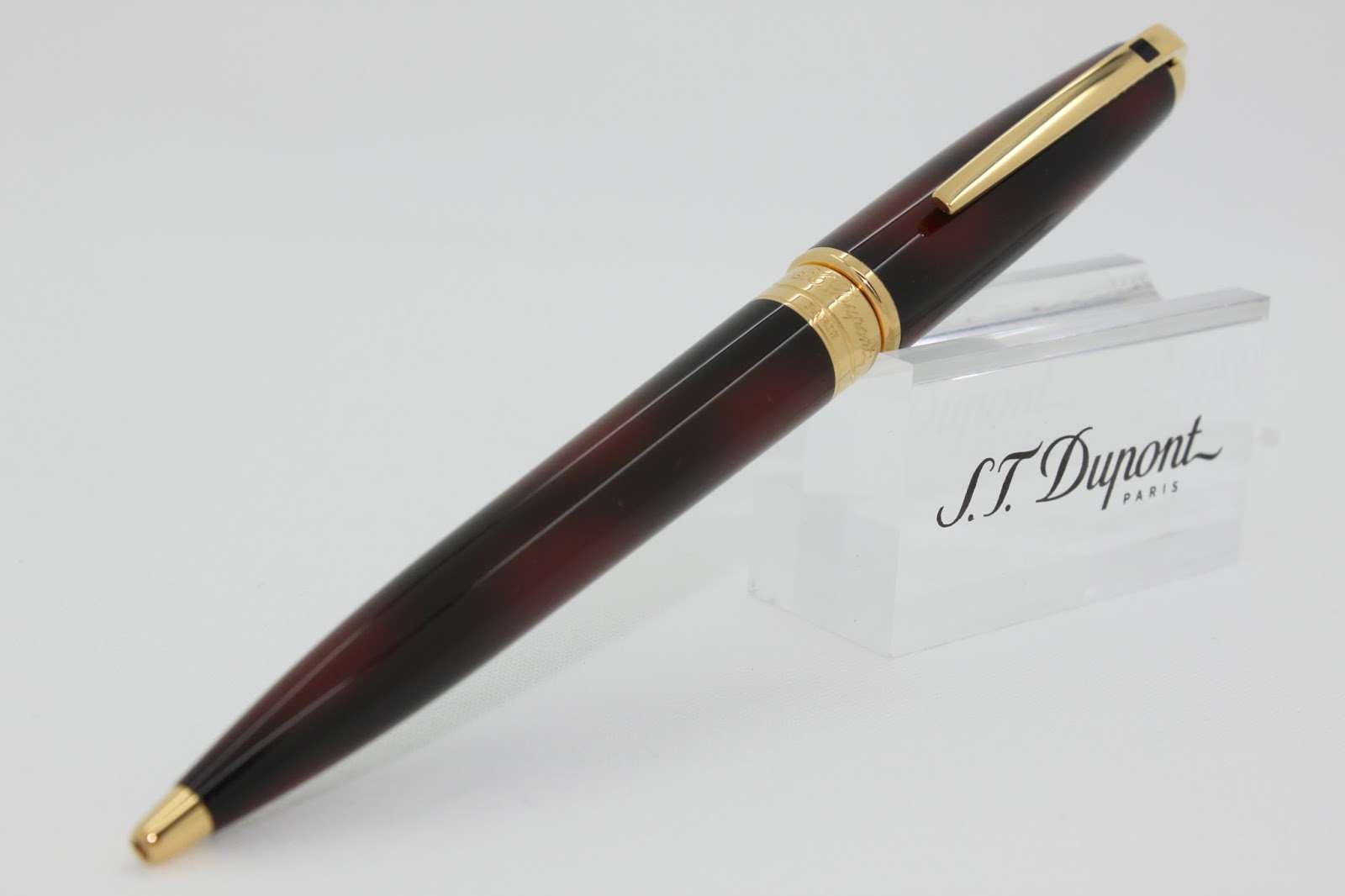 ziq S.T. DUPONT collections: ORIGINAL S.T.DUPONT BALL PEN WITH NICE ...