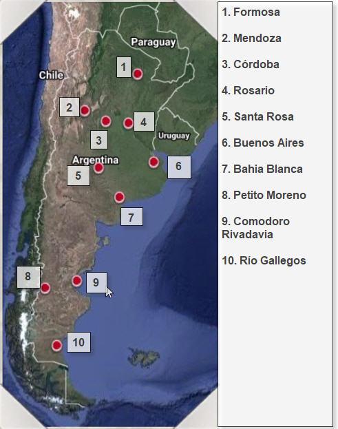 Backpacker Game Solutions: Geography Teacher - Argentina