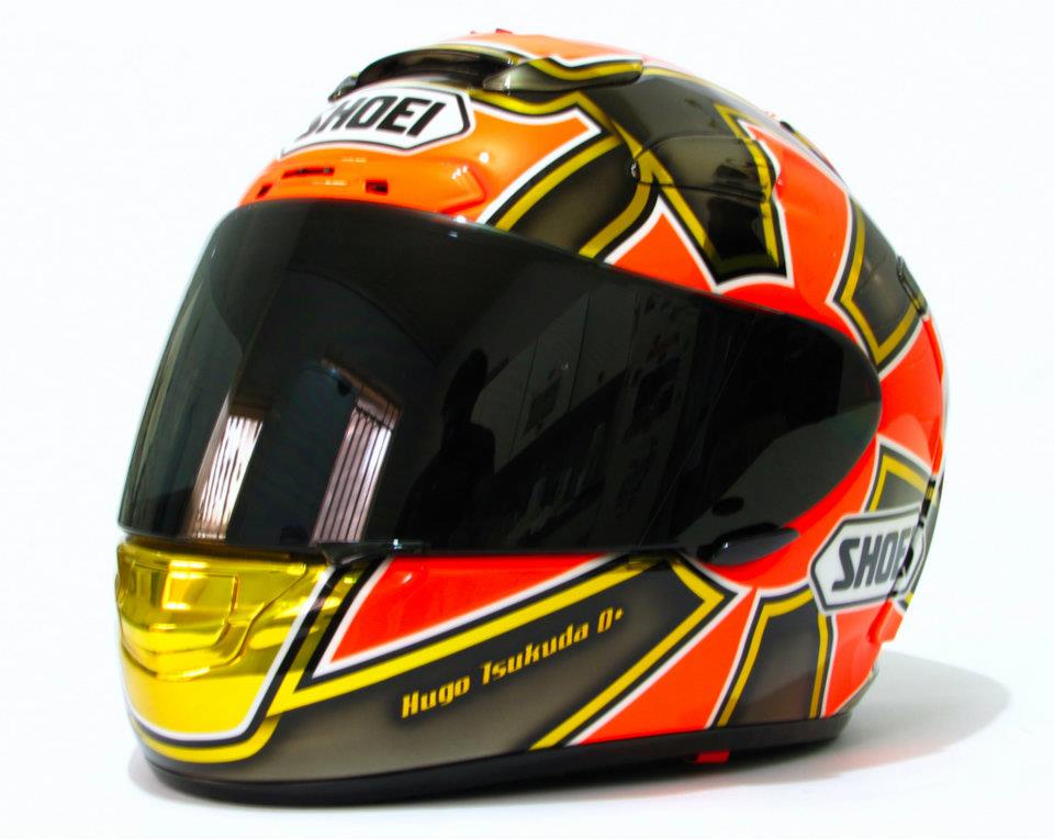 Racing Helmets Garage: Shoei X-12 (X-Spirit II) H.Tsukuda by Tato Designs