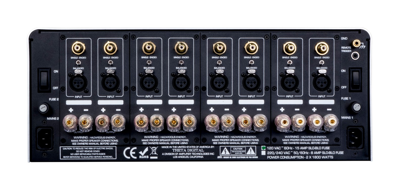 Theta Digital Announces Modular Dreadaught D Class D Amplifier - Poor ...