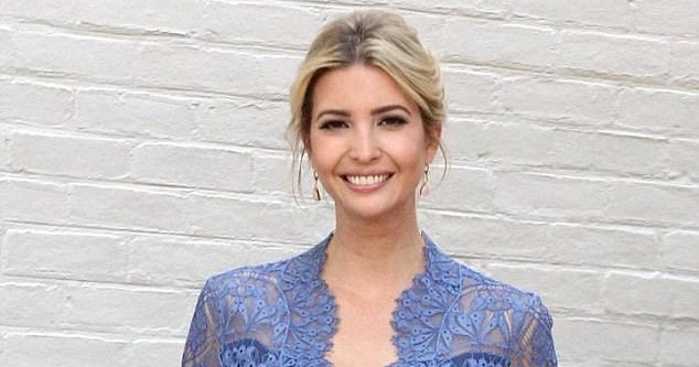 Spruced to perfection! Ivanka Trump designs a stylish up-do as well as ...