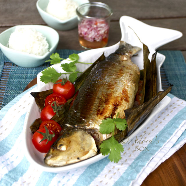 Adora's Box: INIHAW NA BANGUS (GRILLED MILKFISH)