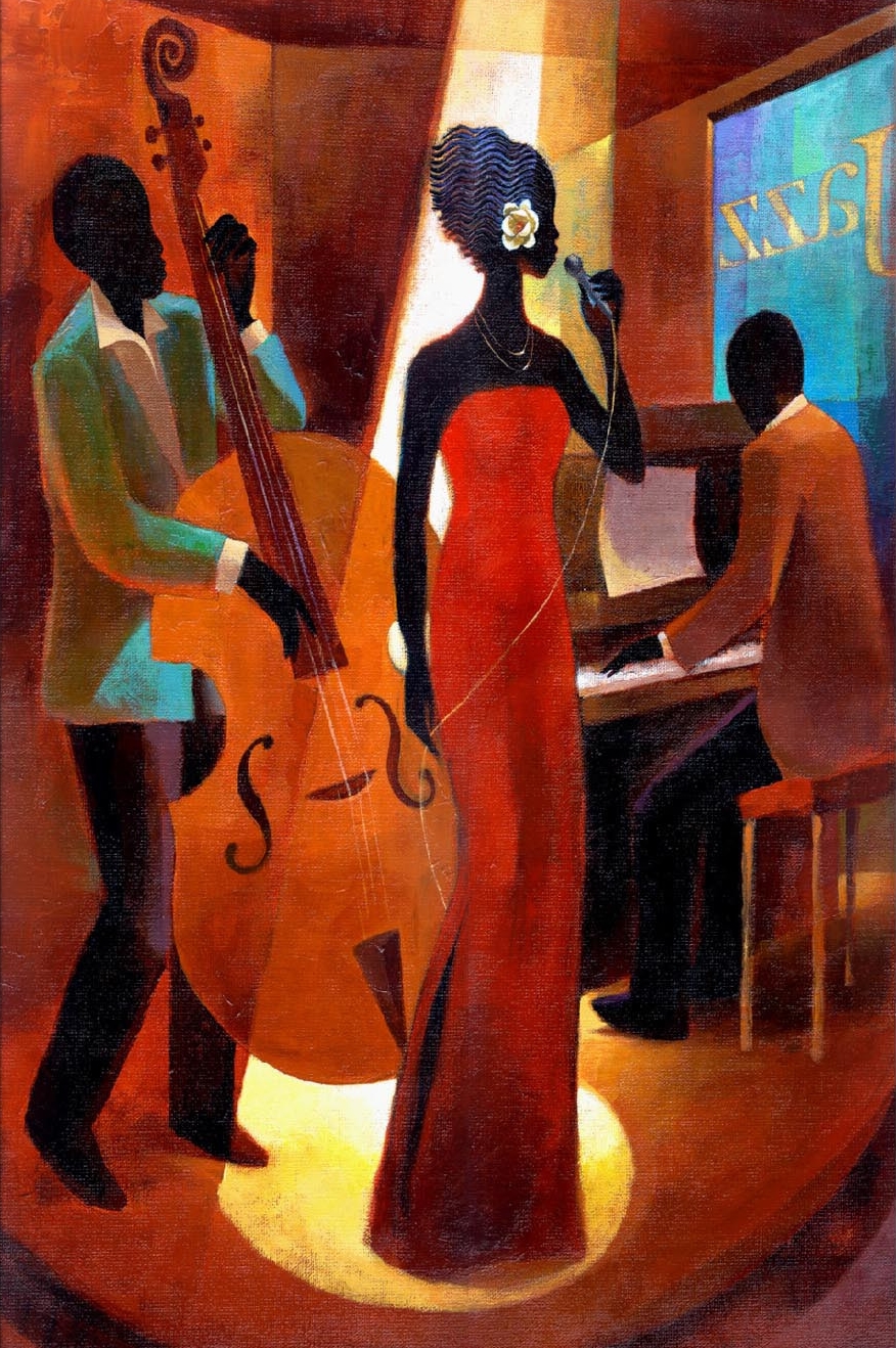 Keith Mallett, 1948 | Jazz painting | Tutt'Art@ | Pittura * Scultura ...