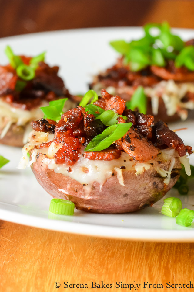 5 Loaded Mini Potato Recipes | Serena Bakes Simply From Scratch