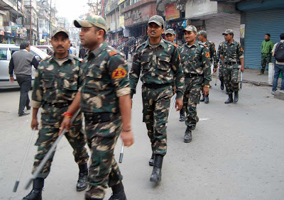 Paramilitary forces deployed in Darjeeling - Kalimpong News