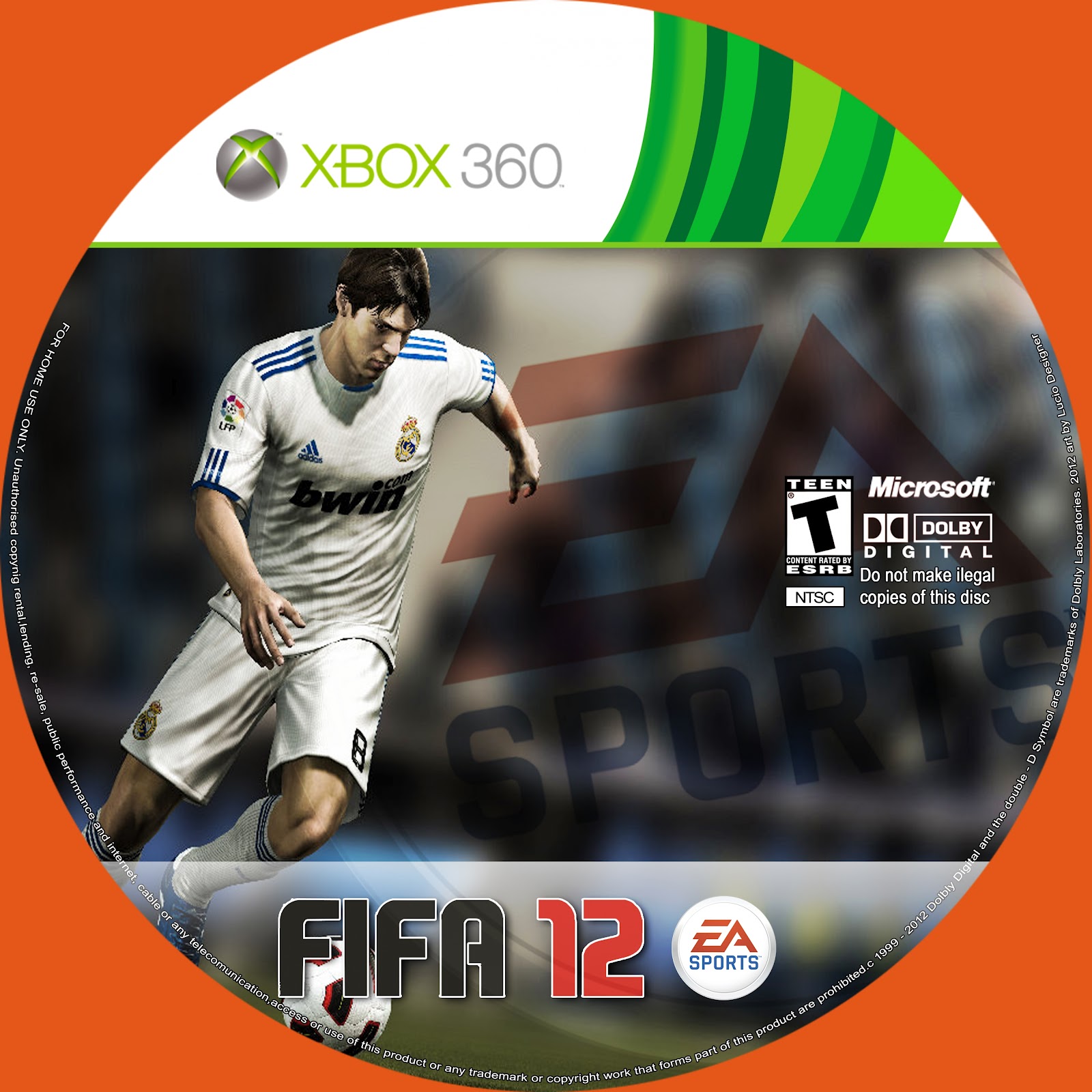 ULTIMATE CAPAS: Fifa 12 - Capa + Label