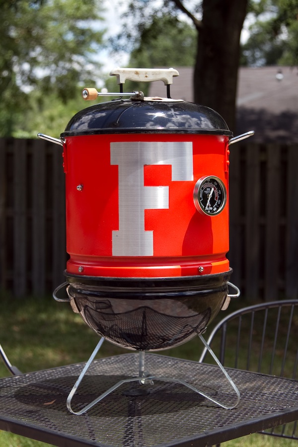 2 Vets BBQ: My Mini WSM (Weber Smoky Mountain)