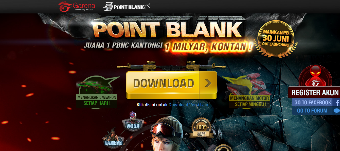 Tentang dan Cara Download Point Blank Garena atau Point Blank ...