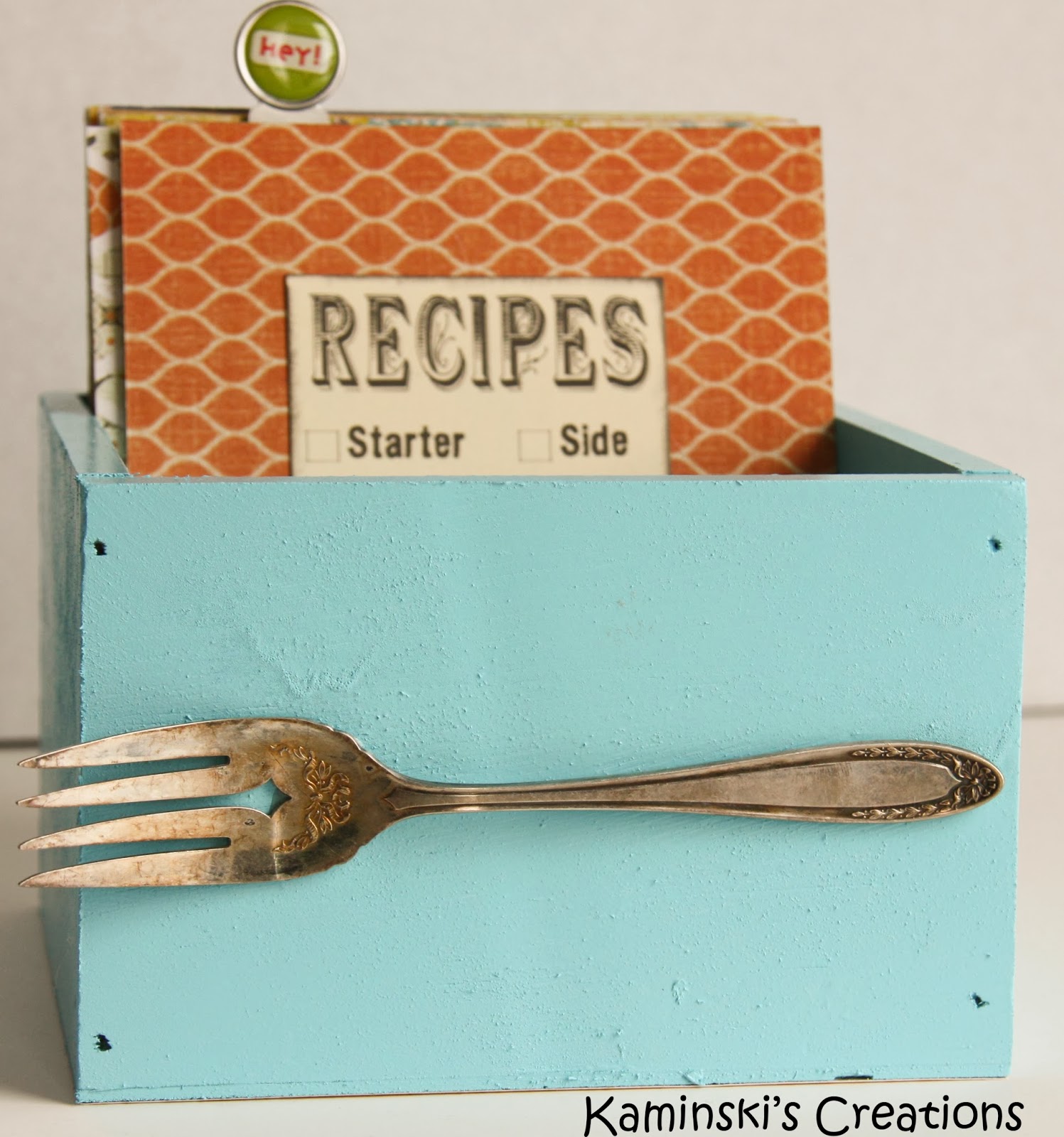 Kaminski's Creations: Recipe Boxes