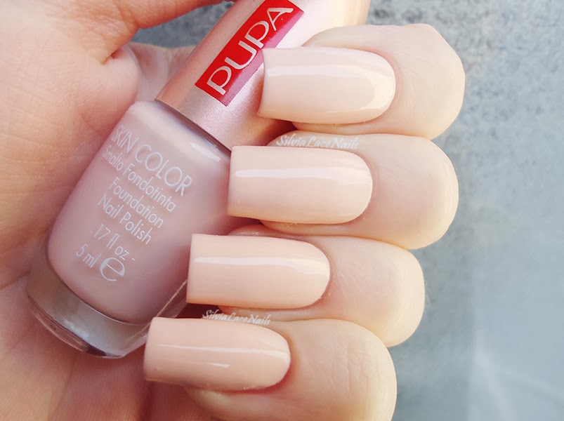 Silvia Lace Nails: Pupa Skin Color 010 Porcelain - Swatches and Review