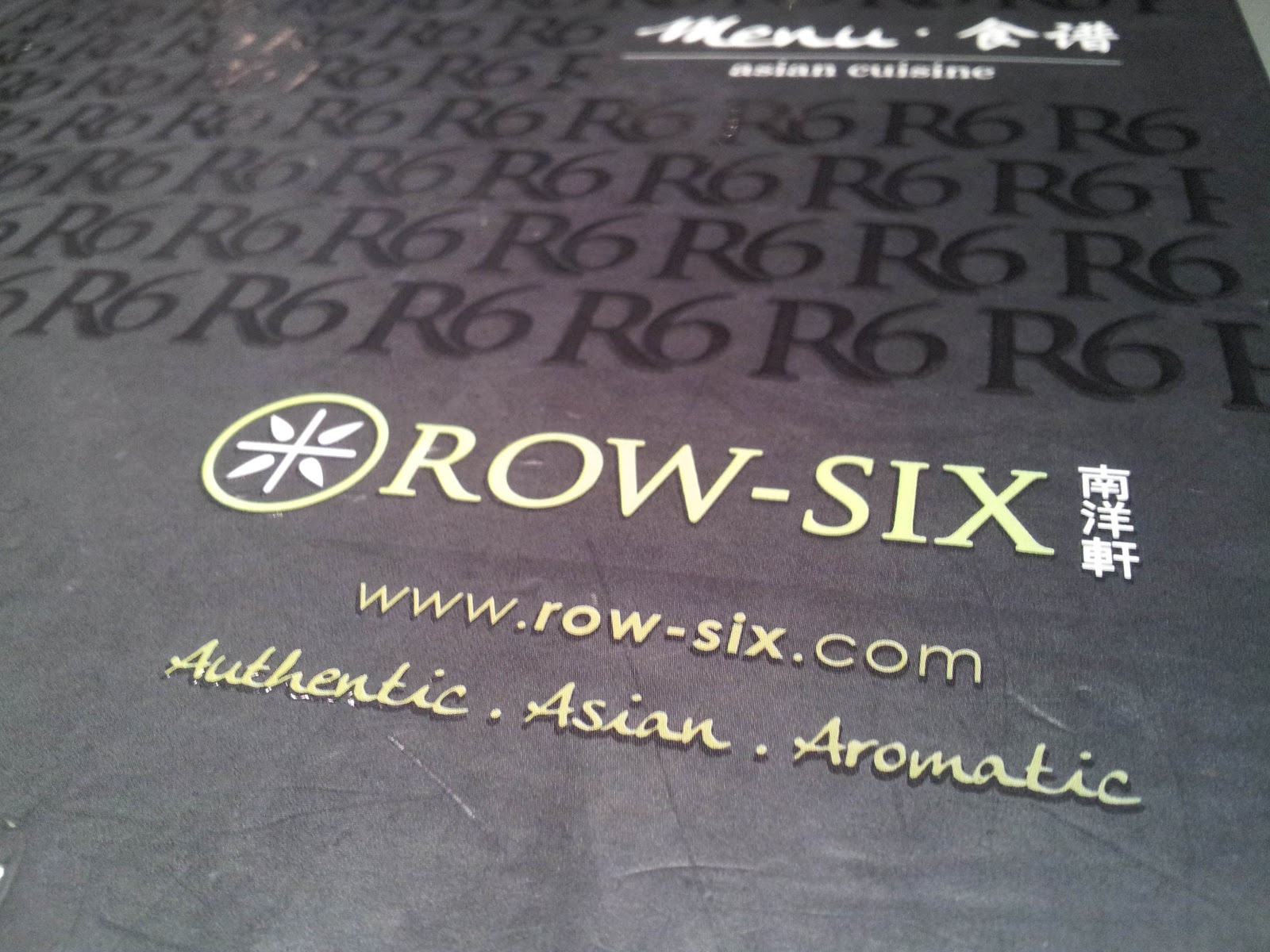 Carolynn Wong ♥♥: Row-Six 南洋轩 Aeon Jusco Melaka