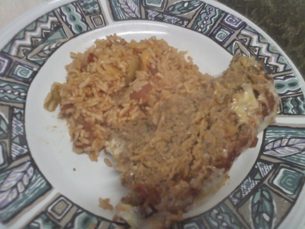 Tuesdays with Dinah & Ma: Mexican Meatloaf with Spanish Rice