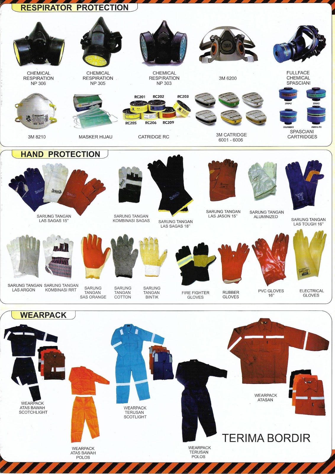 Respirator Proteksi dan Safety Sign ~ CV Sinar Mulia Abadi