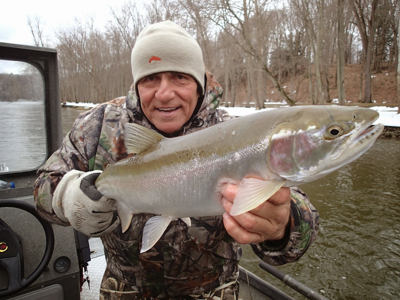Michigan Steelhead Master Angler Fishing Reports River Tippy Dam ...