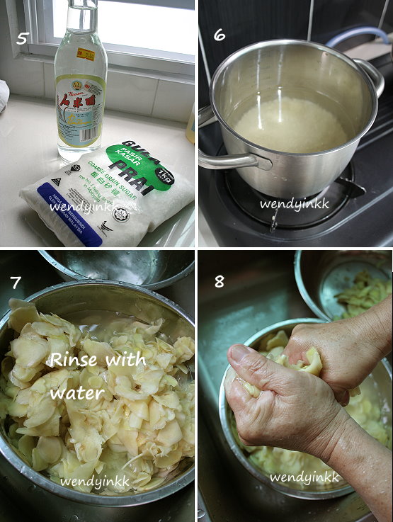 Table for 2.... or more: Pickled Young Ginger - Full Moon # 1