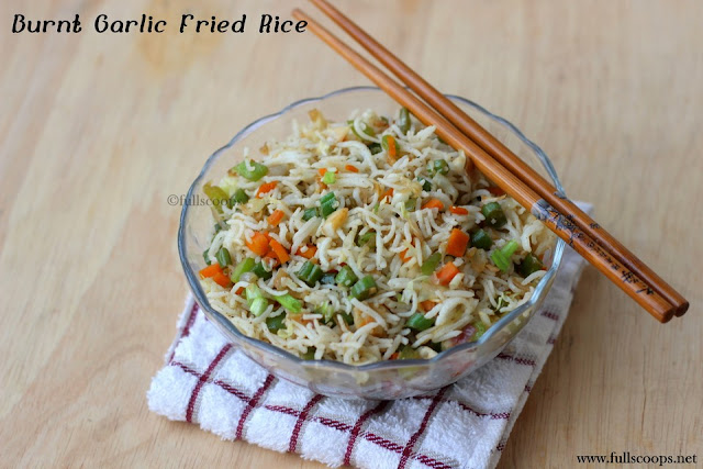Burnt Garlic Fried Rice ~ Full Scoops - A food blog with easy,simple ...