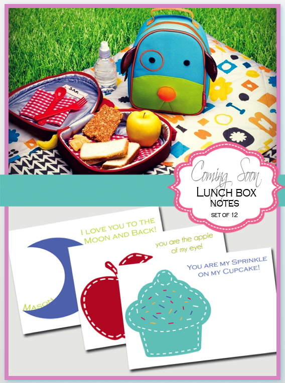 Lunch Box Notes...Perfect Birthday Gift - a delicate gift