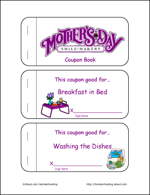 Mother's Day Coloring Pages, Coupons and Activities : Let's Celebrate!
